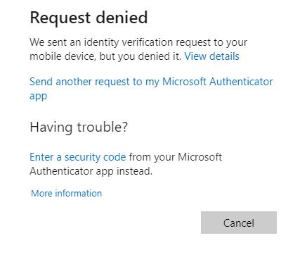 I accidentally removed an account stored in my Microsoft Authenticator ...