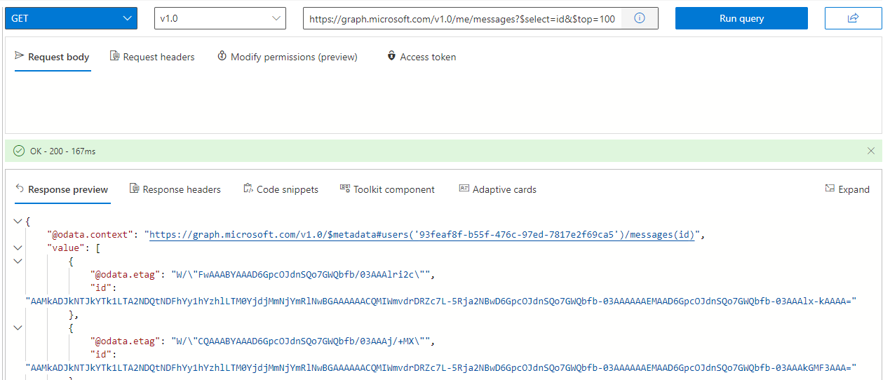 Microsoft Graph Id - Microsoft Q&A