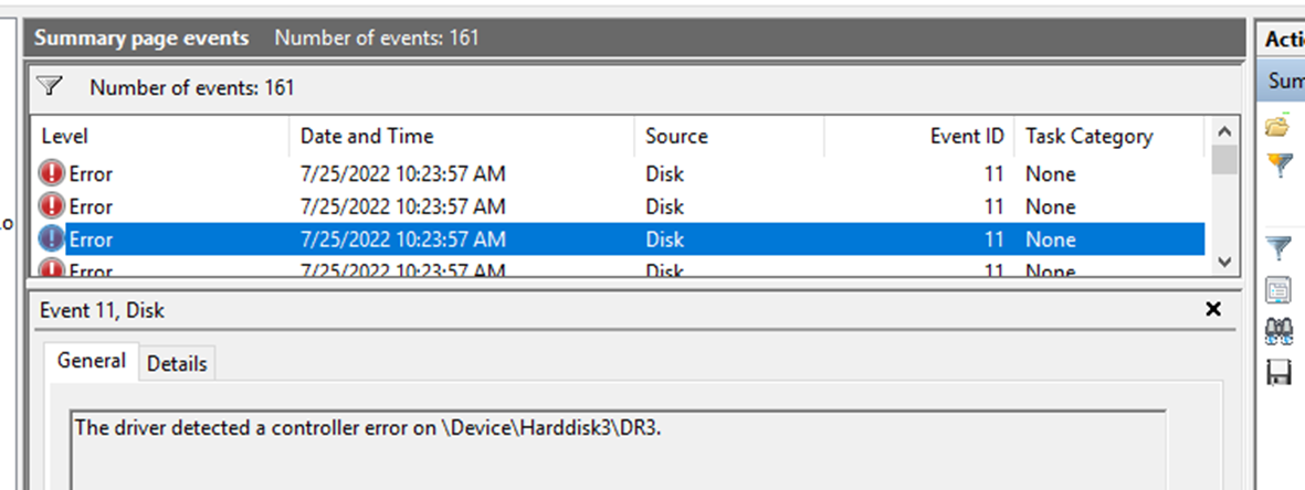 The Driver Detected A Controller Error On Deviceharddisk1dr1 5548