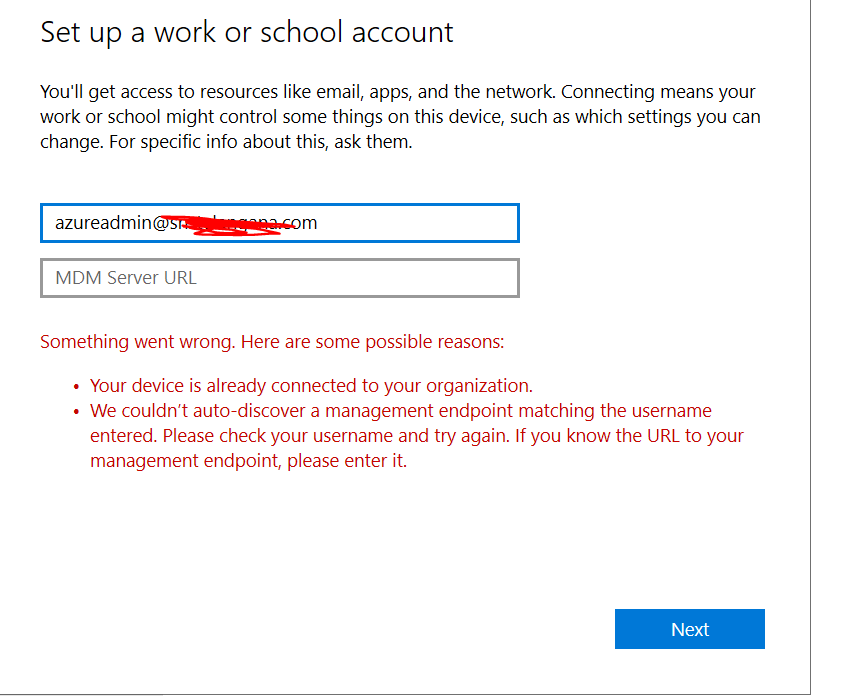 Azure AD account is not resolving under school area - Microsoft Q&A