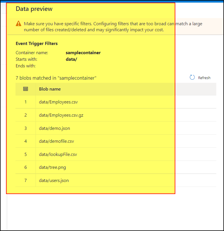 Unable to use Storage Event triggers - Microsoft Q&A