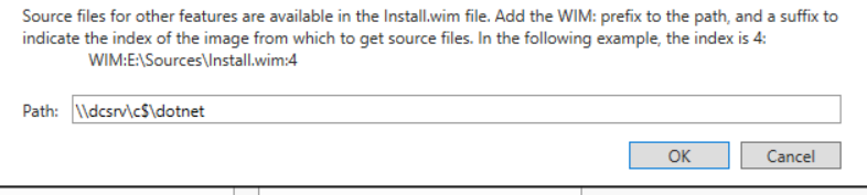 How do I solve the .NET Framework 3.5 installation error 0x80070002 ...