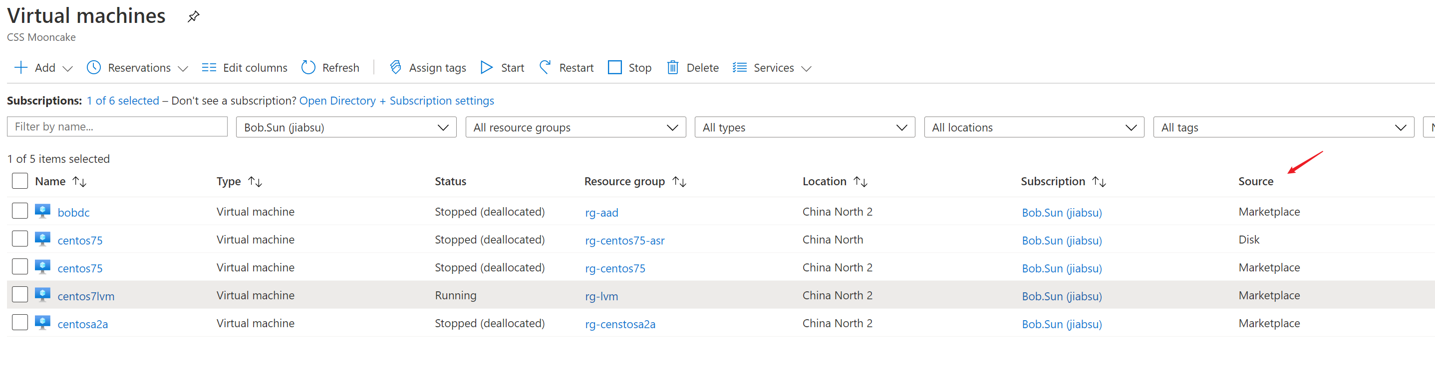 Virtual Machine and image or Marketplace - Microsoft Q&A