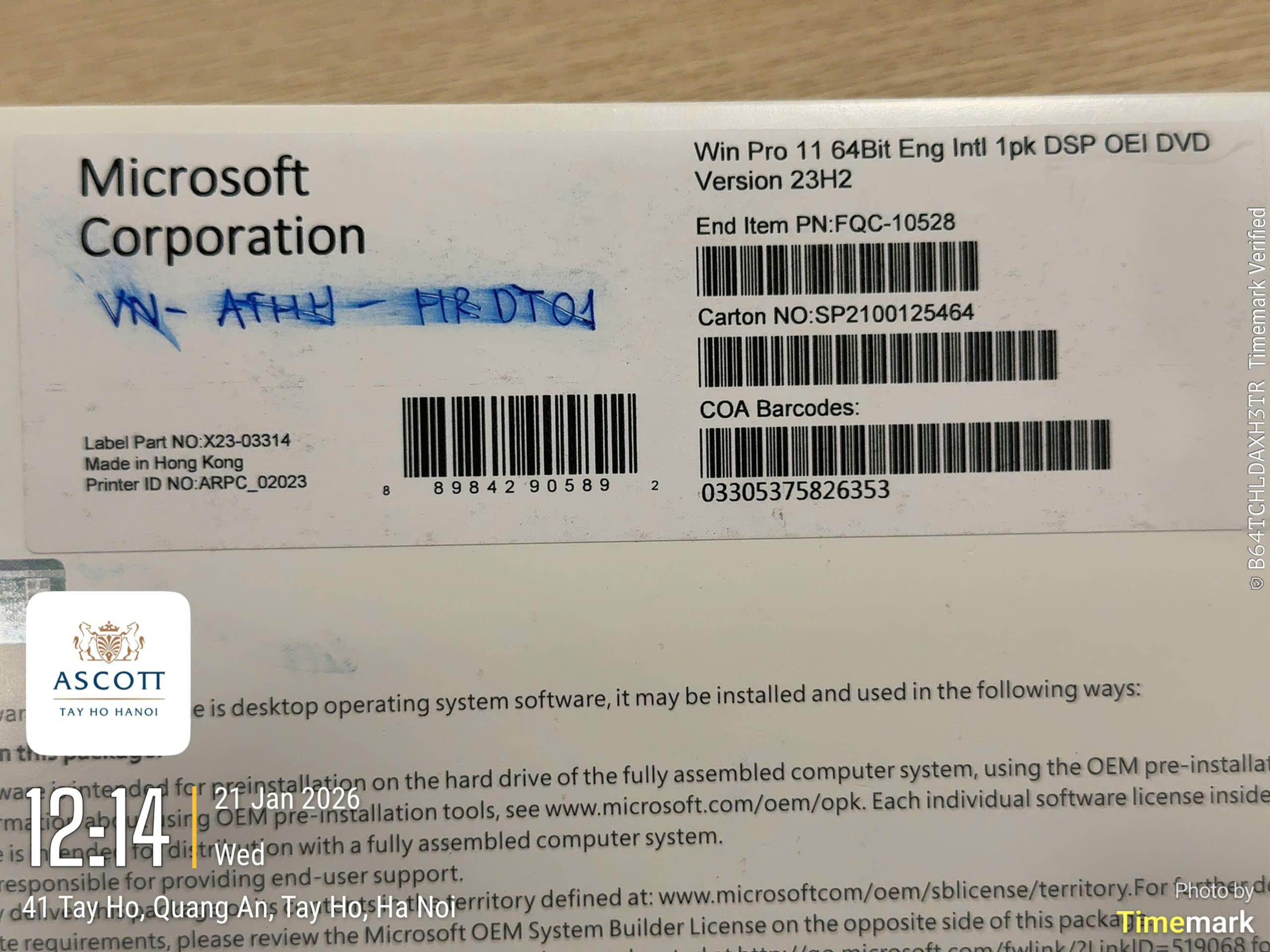 License Key for Windows 11 Pro cannot active - Microsoft Q&A