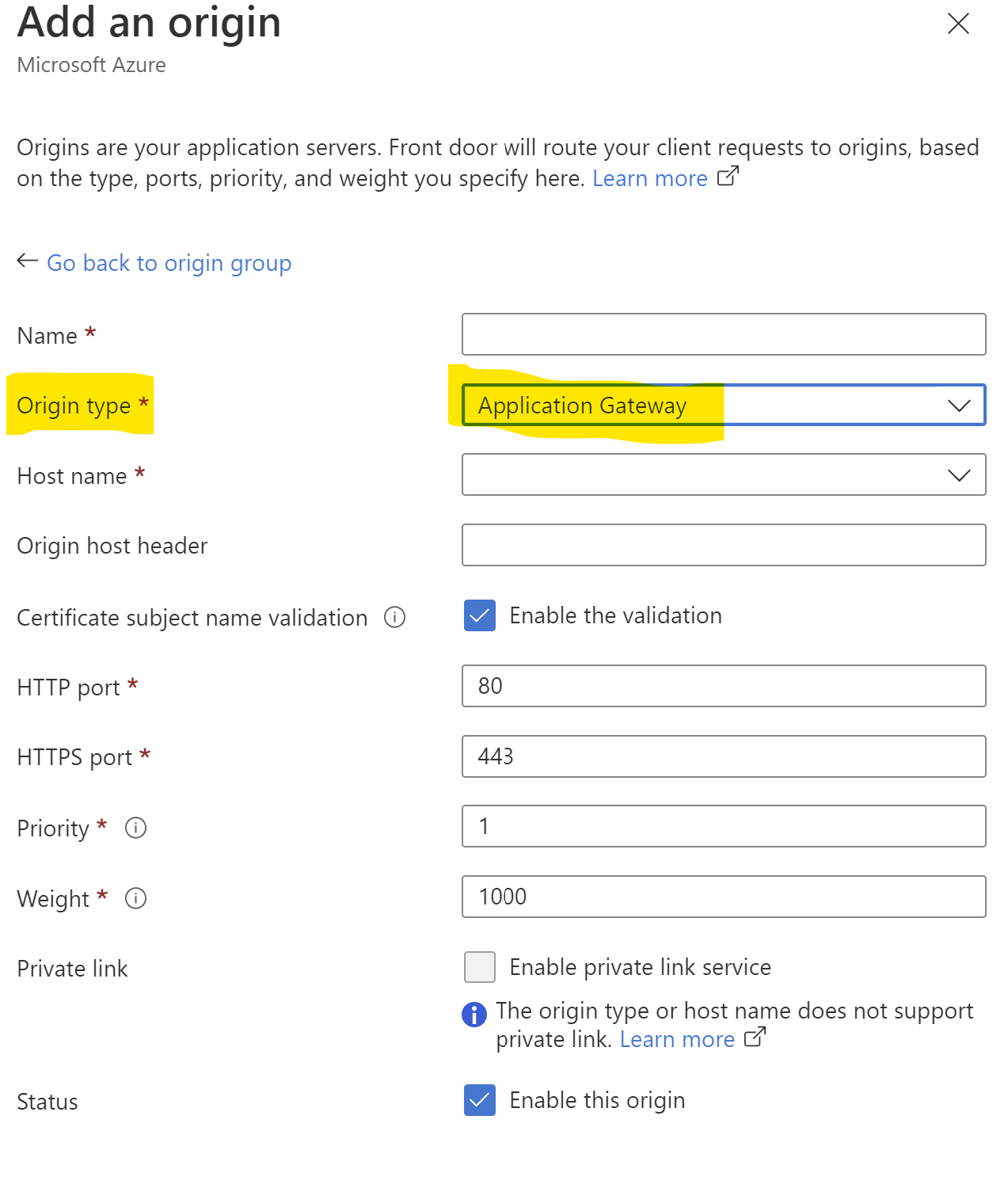 Azure Frontdoor Behind Azure Application Gateway Microsoft Qanda
