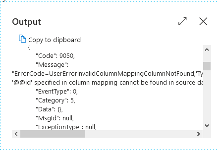 ADF Trigger Activation fails when it contains a JSON object parameter containing a property ...