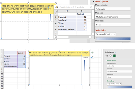Map Charts - Microsoft Q&A