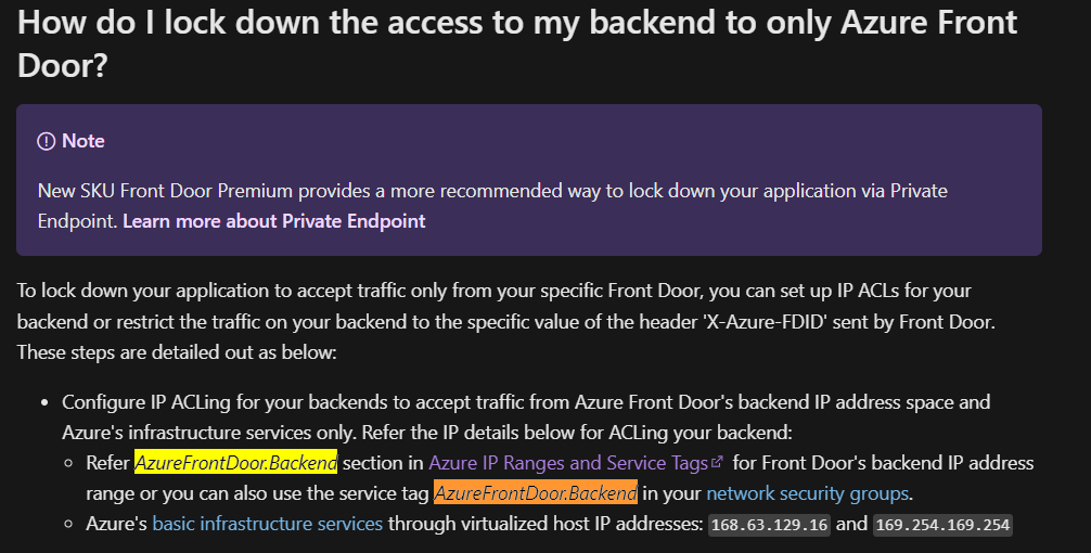 Azure Frontdoor Behind Azure Application Gateway Microsoft Qanda