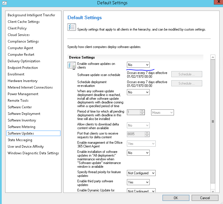 SCCM Client Override Domain Policy - Microsoft Q&A