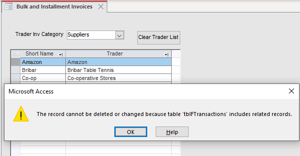 Microsoft Access form - unable to delete records added via append query ... Microsoft Access form - unable to delete records added via append query ...