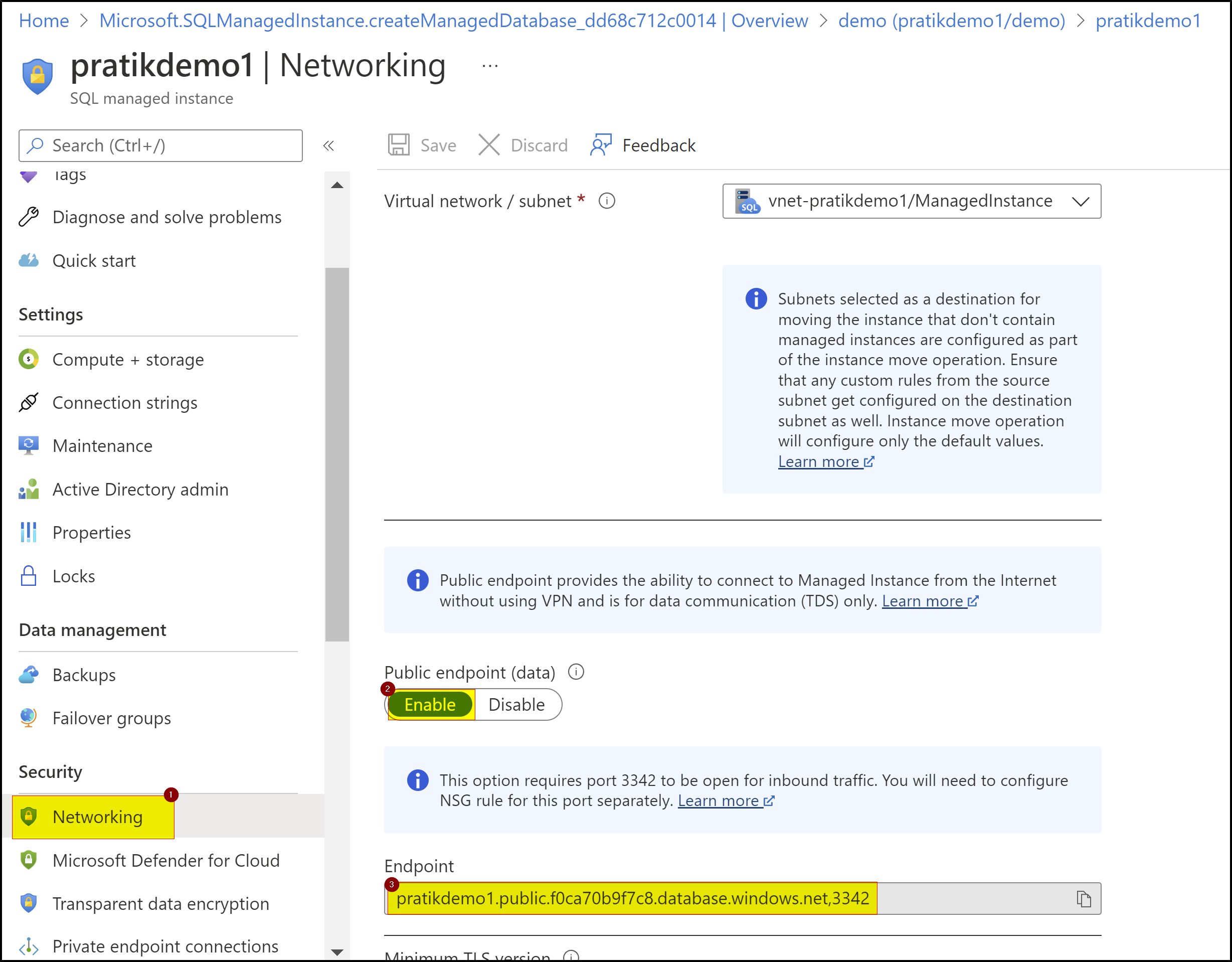 Create Azure Data Factory Linked Service To Sql Managed Instance Microsoft Qanda
