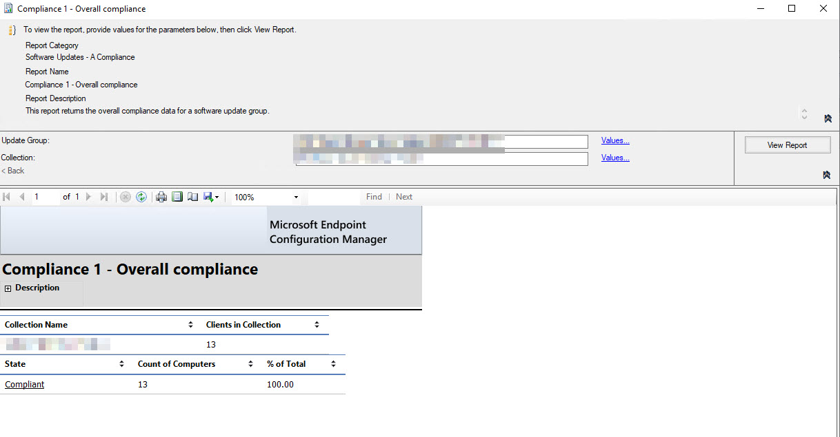 Compliance Report - No Data - Microsoft Q&A