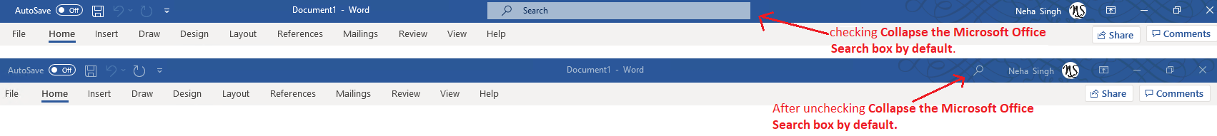 Disable the "Tell me more" Microsoft Search (Alt+Q) popup. - Microsoft Q&A