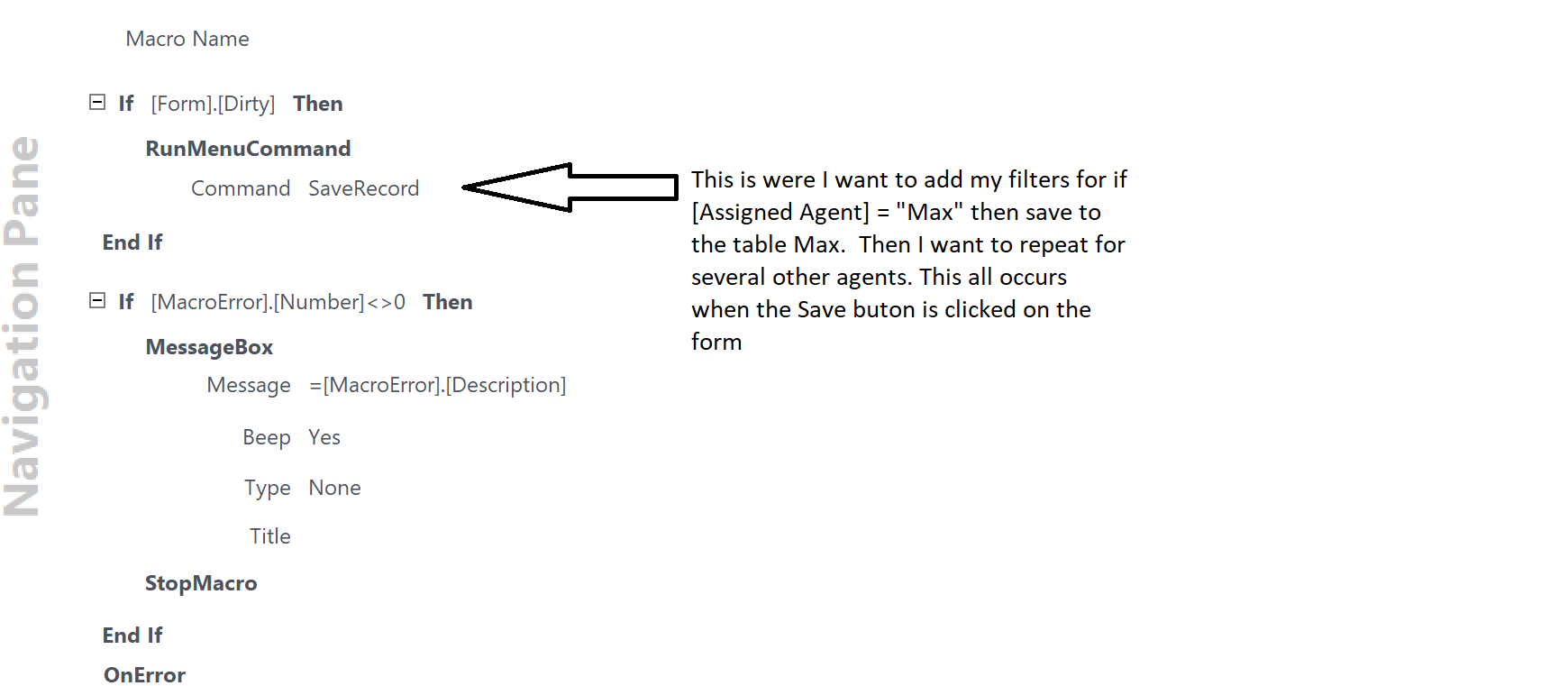 MS Access 365 save to specific table based on certain for criteria ...