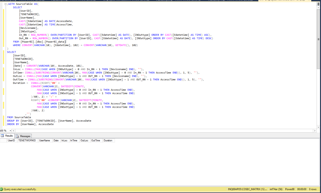Query Executed Successfully But 0 Rows Microsoft Qanda 8781