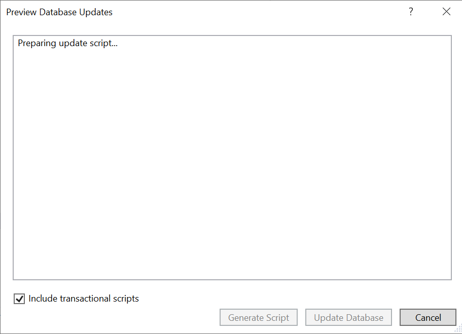 Cannot add a table from VS2022 Server Explorer but can do it from the SQLServer Management ...