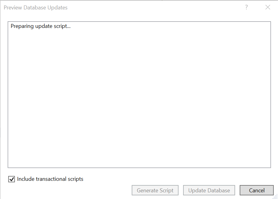 Cannot add a table from VS2022 Server Explorer but can do it from the SQLServer Management ...