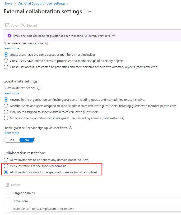 Invite Guest User Via Graph Api Not Checking For Valid Email