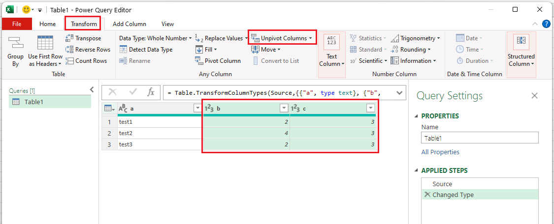 Transpose 2 column in one column - Microsoft Q&A
