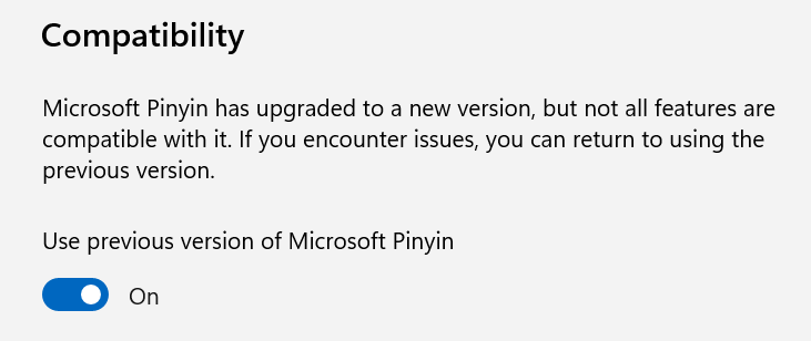 How to fix Microsoft Pinyin - Microsoft Q&A