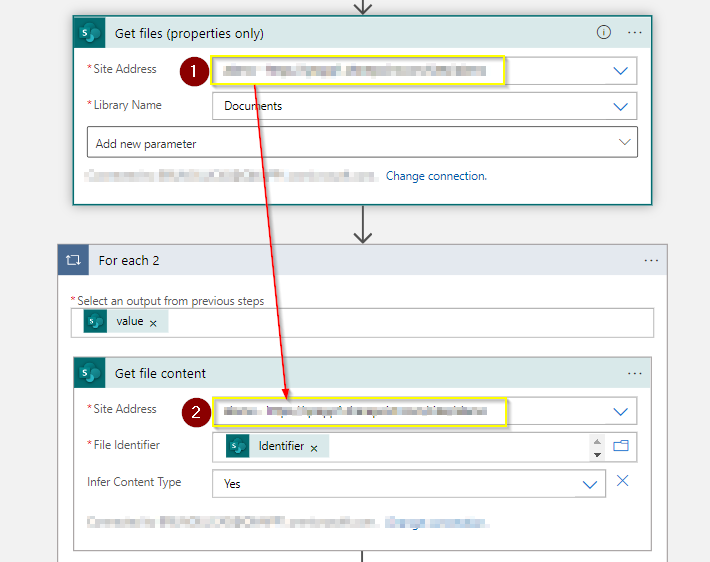 files move from sharepoint folder to blob storage - Microsoft Q&A