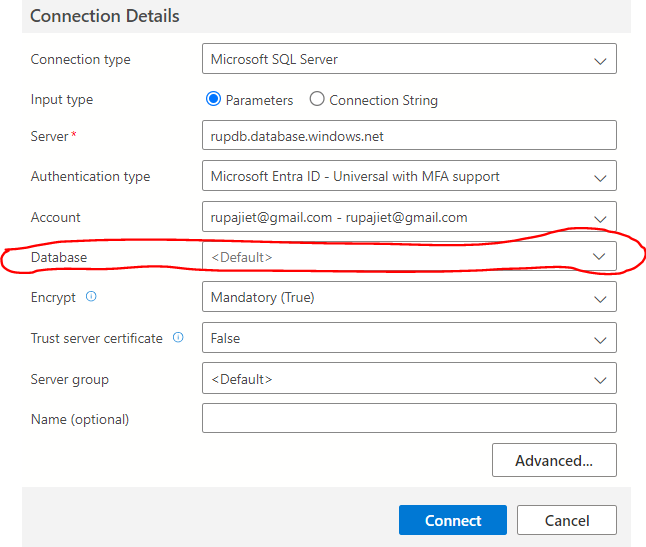 I am unable to connect to Azure Data Studio due to "Connection Timeout Expired." error ...