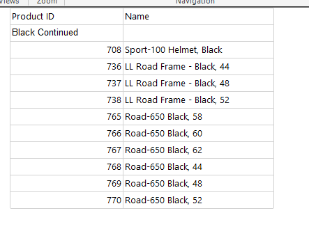 Append continued in the Group Header SSRS/Power BI Paginated Report - Microsoft Q&A