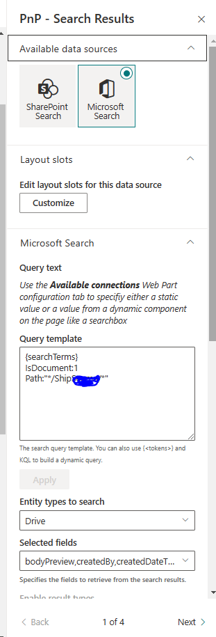 PnP - Search Results will exclude the document that have been copied - Microsoft Q&A