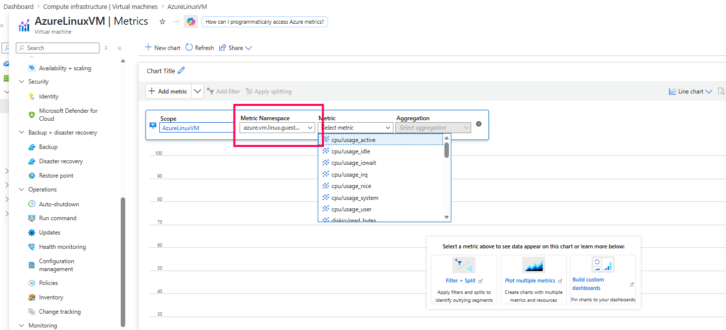 Linux VM memory metrics missing from azure.vm.linux.guestmetrics ...