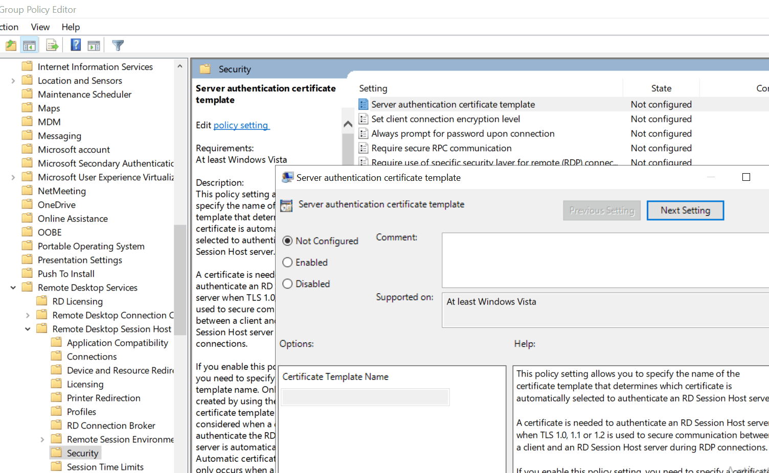 Microsoft server 2022 RDP - Microsoft Q&A