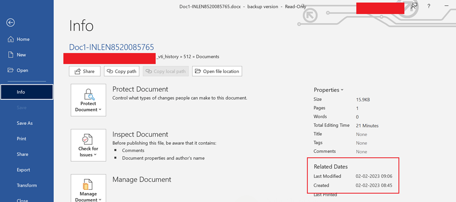 SharePoint Online Version History BUG - Microsoft Q&A
