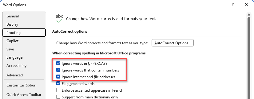 Spelling correction - Microsoft Q&A