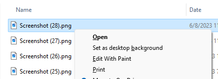 Windows 11 right click menu "Edit" - Microsoft Q&A