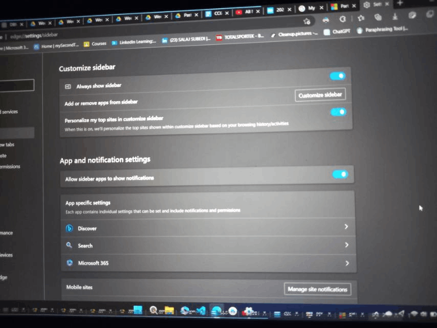 The bottom of my computer screen contains horizontal lines . The top of my screen seems to be ...