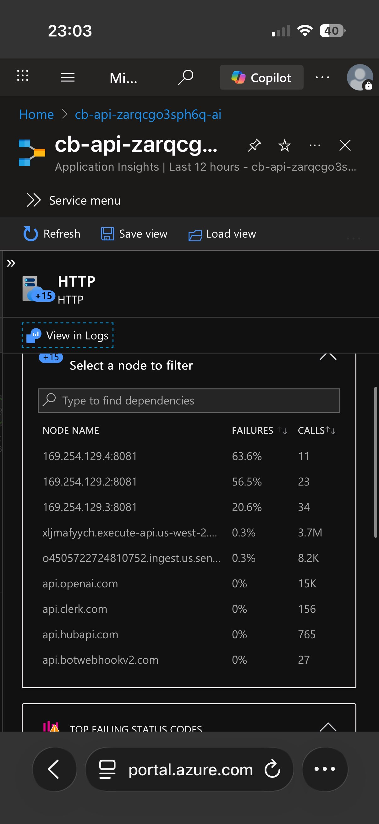 Occasionally receiving errored request from Managed Identity end points ...
