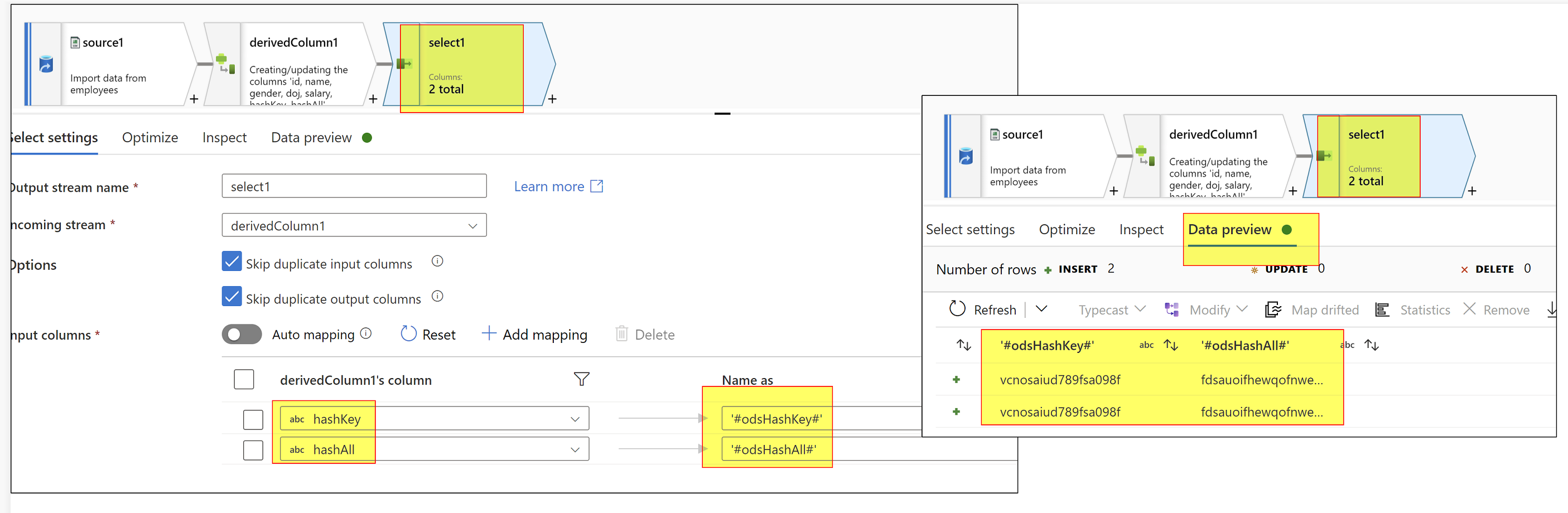 Flowlet Invalidoperationexception When Using Data Preview After Select Microsoft Qanda