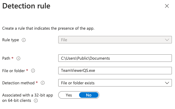 Intune win32 detection rule not reporting correctly on some clients ... Intune win32 detection rule not reporting correctly on some clients ...