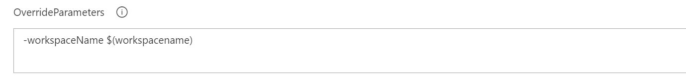 Azure Synapse Deployment - Override Template Paramters - Microsoft Q&A