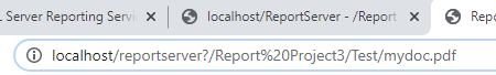 SSRS open pdf from report server folder - Microsoft Q&A