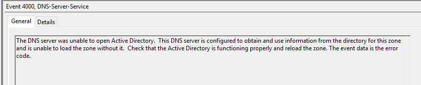 Active Directory refusing to start - Microsoft Q&A