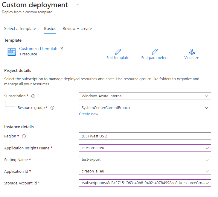 What is the right way to include diagnostic settings for microsoft ...
