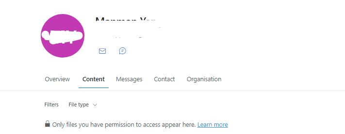 Remove/hide the 'Content' tab from the M365/SharePoint People Profile ...