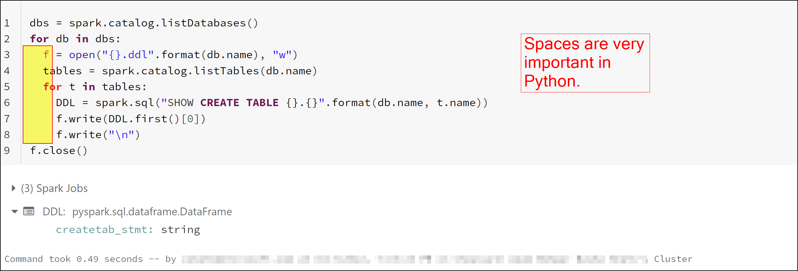 create table DDL to import + Databricks notebook - Microsoft Q&A create table DDL to import + Databricks notebook - Microsoft Q&A
