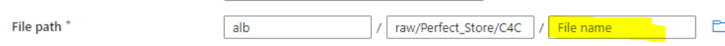 File name to be copied from Source Dataset to Sink Dataset - Microsoft Q&A