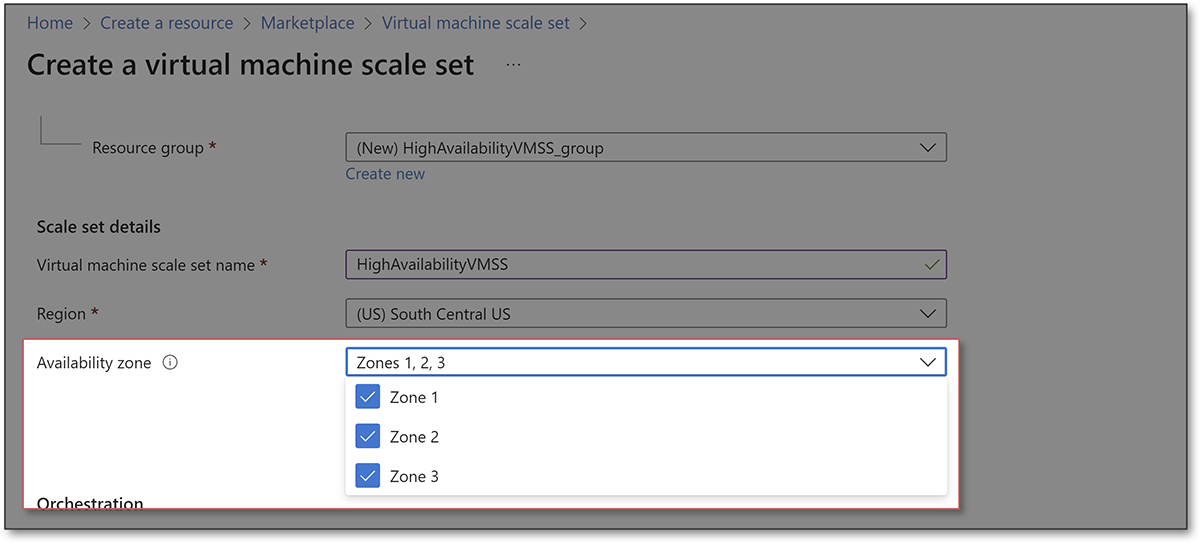 Move a VM to multiple availability zones after deployment. - Microsoft Q&A