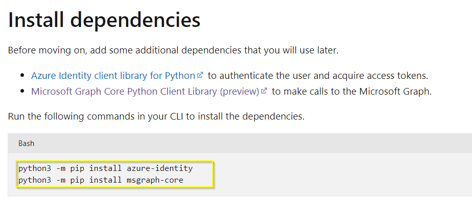 Following tutorial yet an import doesn't work. - Microsoft Q&A