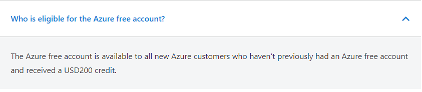 You are not eligible for an Azure Free Trial Subscription-even with all ...