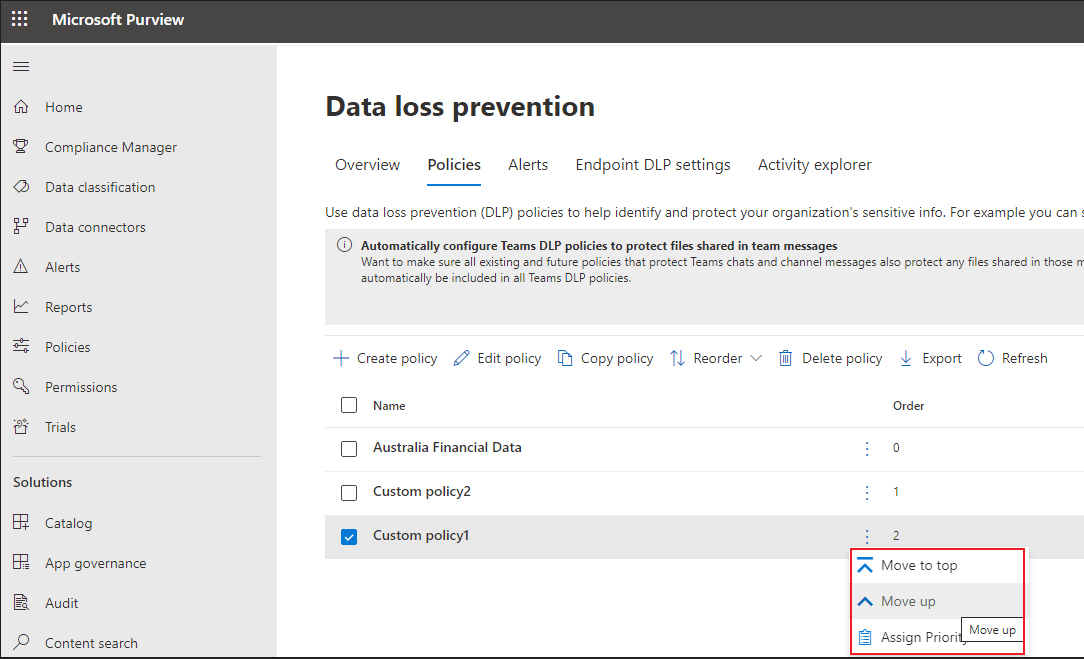 DLP Incident reports for muliple Policies/Rules and multiple locations ...