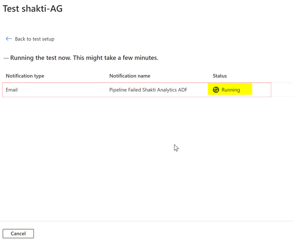 Alert Metrics in adf is not working - Microsoft Q&A