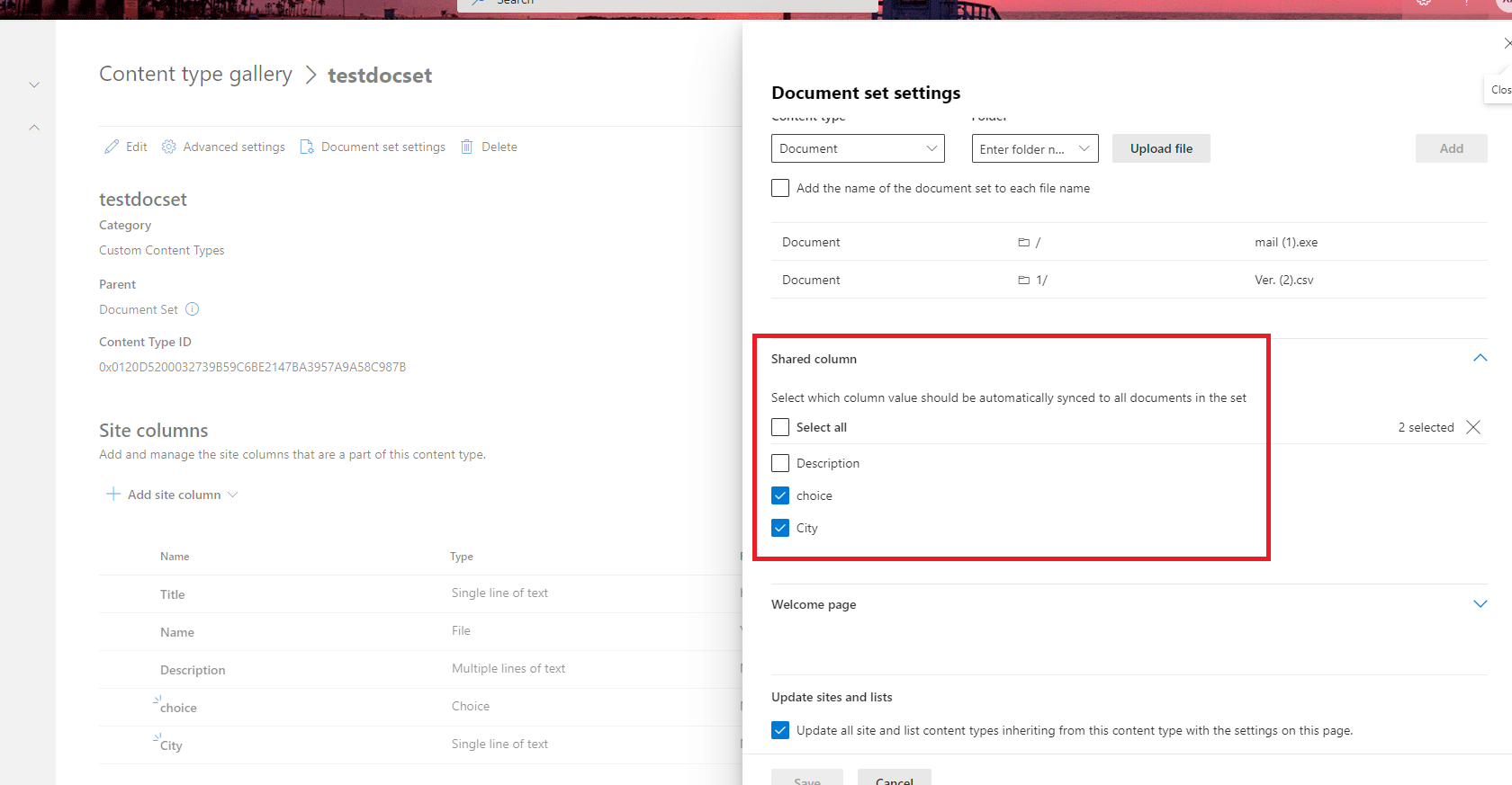 Sharepoint Keeps Synchronizing Shared Columns Document Set And Doesnt 6687